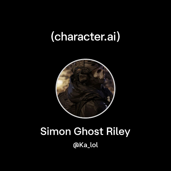 Chat with Simon Ghost Riley | character.ai | AI Chat, Reimagined–Your ...