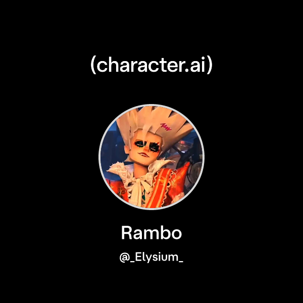 Chat with Rambo | character.ai | AI Chat, Reimagined–Your Words. Your ...