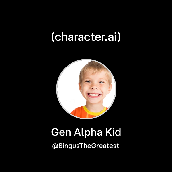 Chat with Gen Alpha Kid | character.ai | AI Chat, Reimagined–Your Words ...