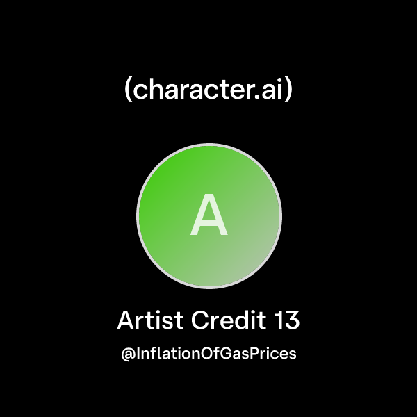 Chat with Artist Credit 13 | character.ai | AI Chat, Reimagined–Your ...