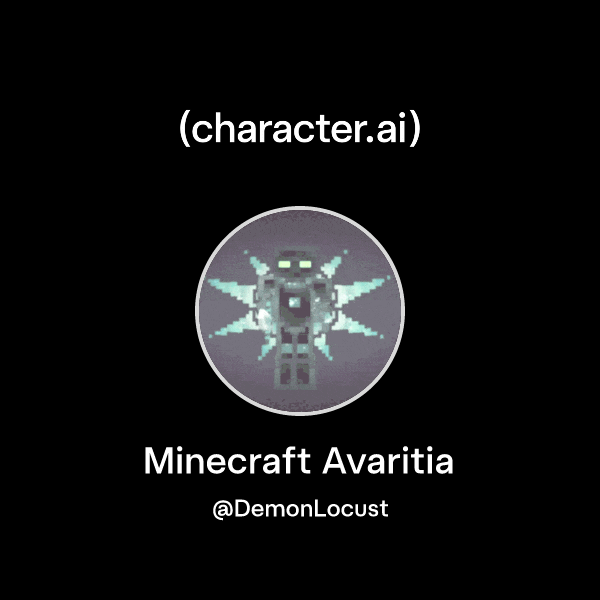 Chat with Minecraft Avaritia | character.ai | AI Chat, Reimagined–Your ...