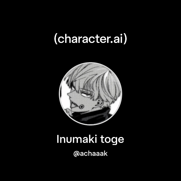 Chat with Inumaki toge | character.ai | AI Chat, Reimagined–Your Words ...