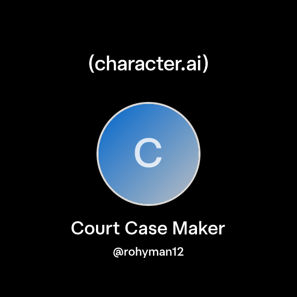 Chat with Court Case Maker | character.ai | AI Chat, Reimagined–Your Words. Your World.