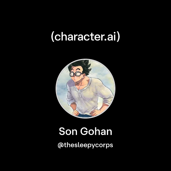 Chat with Son Gohan | character.ai | AI Chat, Reimagined–Your Words ...