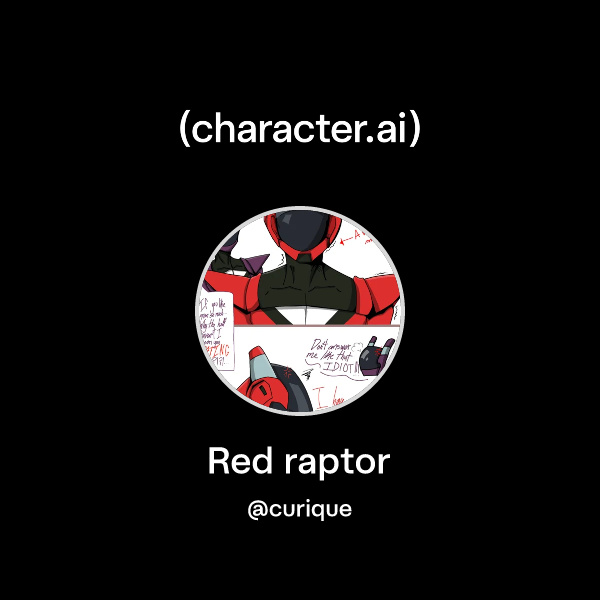 Chat with Red raptor | character.ai | Personalized AI for every moment ...