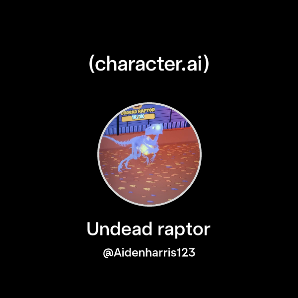 Chat with Undead raptor | character.ai | AI Chat, Reimagined–Your Words ...