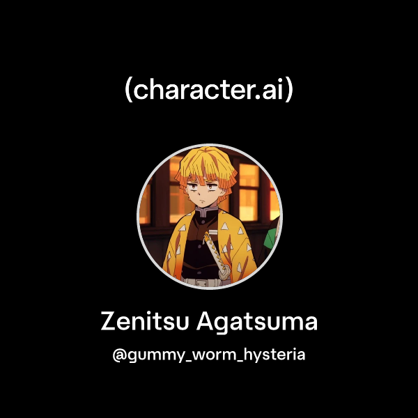 Chat with Zenitsu Agatsuma | character.ai | AI Chat, Reimagined–Your Words. Your World.