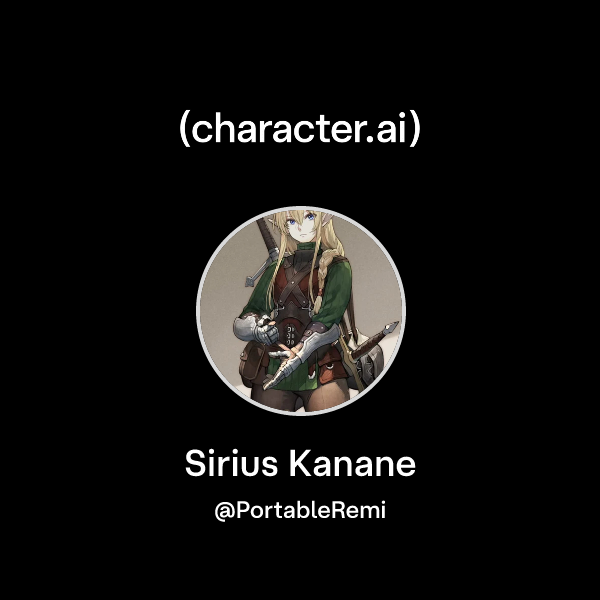 Chat with Sirius Kanane | character.ai | Personalized AI for every ...
