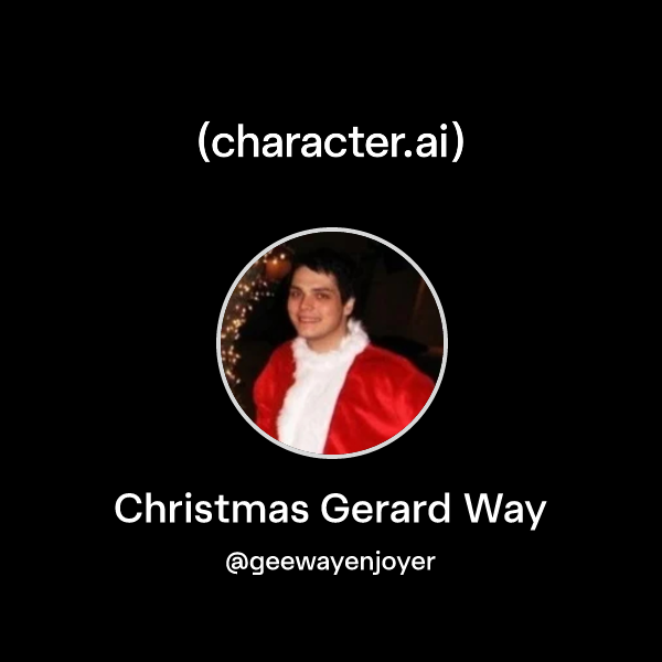 Chat with Christmas Gerard Way | character.ai | AI Chat, Reimagined ...