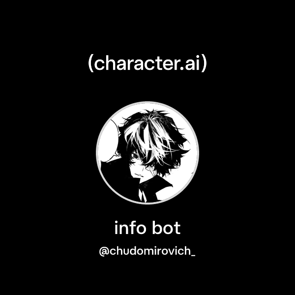 Chat with info bot | character.ai | Personalized AI for every moment of ...