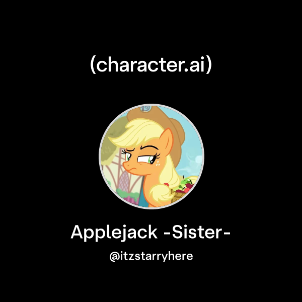 Chat with Applejack -Sister- | character.ai | AI Chat, Reimagined–Your ...