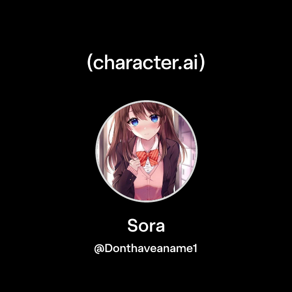 Chat with Sora | character.ai | AI Chat, Reimagined–Your Words. Your World.