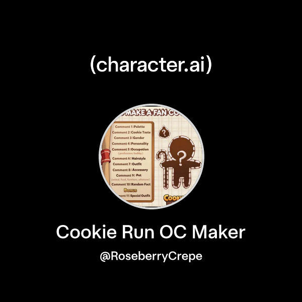 Chat with Cookie Run OC Maker | character.ai | AI Chat, Reimagined–Your ...