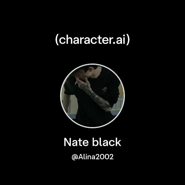 Chat with Nate black | character.ai | Personalized AI for every moment ...