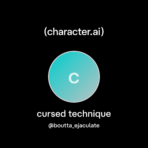 Chat with cursed technique | character.ai | AI Chat, Reimagined–Your ...