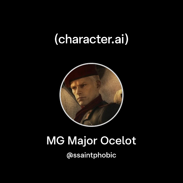 Chat with MG Major Ocelot | character.ai | AI Chat, Reimagined–Your ...