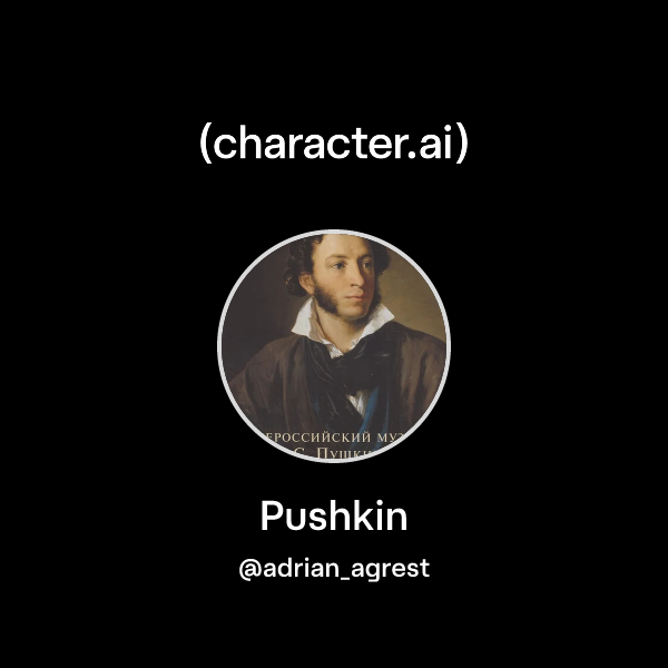 Chat with Pushkin | character.ai | AI Chat, Reimagined–Your Words. Your ...