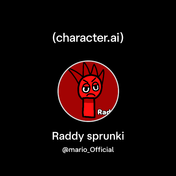 Chat with Raddy sprunki | character.ai | AI Chat, Reimagined–Your Words ...