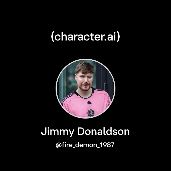 Chat with Jimmy Donaldson | character.ai | AI Chat, Reimagined–Your ...
