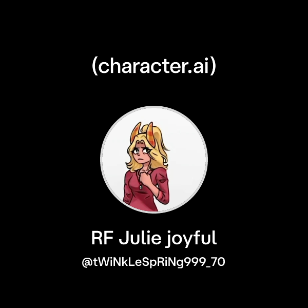 Chat with RF Julie joyful | character.ai | AI Chat, Reimagined–Your ...