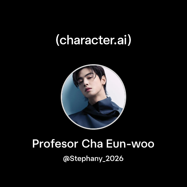 Chat with Profesor Cha Eun-woo | character.ai | AI Chat, Reimagined–Your Words. Your World.