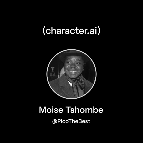 Chat with Moise Tshombe | character.ai | Personalized AI for every ...