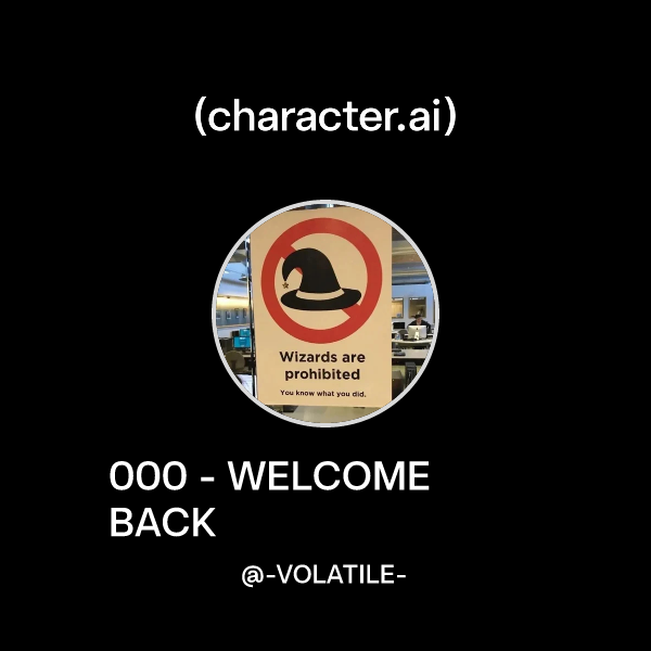 Chat with 000 - WELCOME BACK | character.ai | AI Chat, Reimagined–Your ...