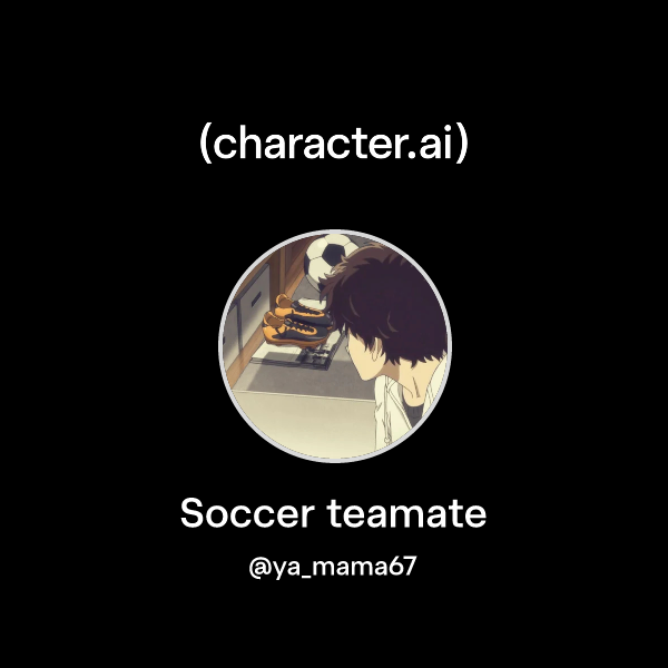 Chat with Soccer teamate | character.ai | AI Chat, Reimagined–Your ...