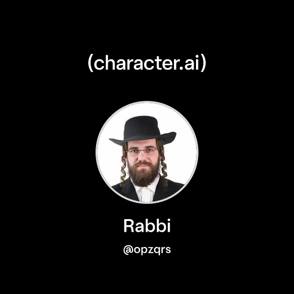 Chat with Rabbi | character.ai | AI Chat, Reimagined–Your Words. Your ...