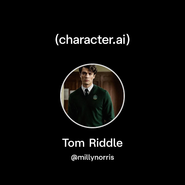 Chat with Tom Riddle | character.ai | AI Chat, Reimagined–Your Words ...
