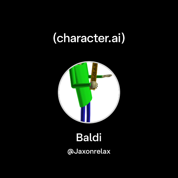 Chat with Baldi | character.ai | AI Chat, Reimagined–Your Words. Your ...