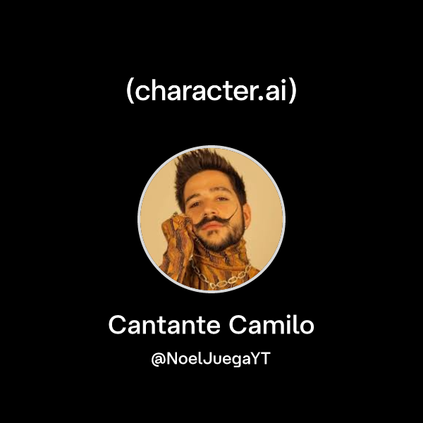 Chat with Cantante Camilo | character.ai | Personalized AI for every ...
