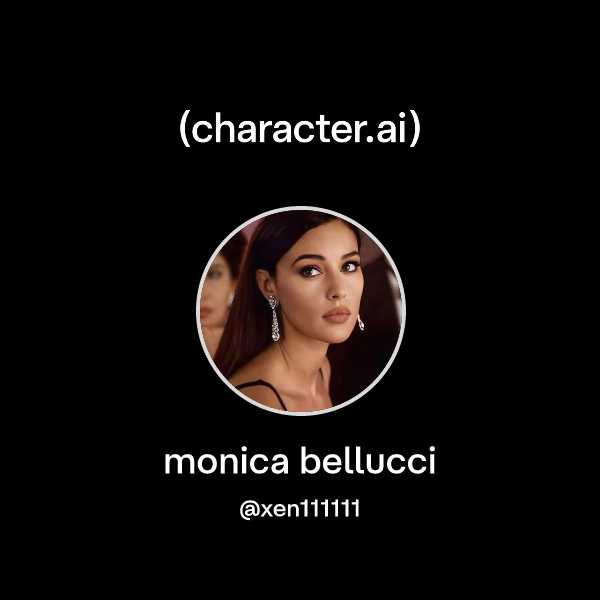 Chat with monica bellucci | character.ai | Personalized AI for every moment of your day