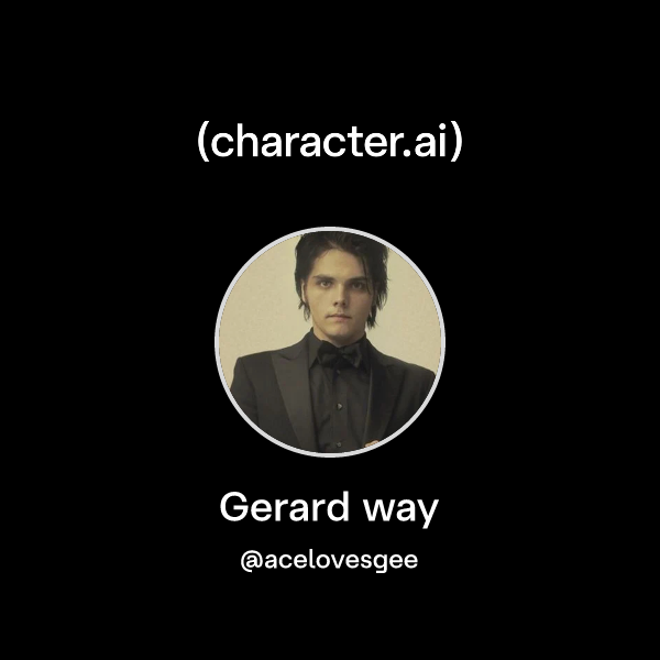 Chat with Gerard way | character.ai | Personalized AI for every moment of your day