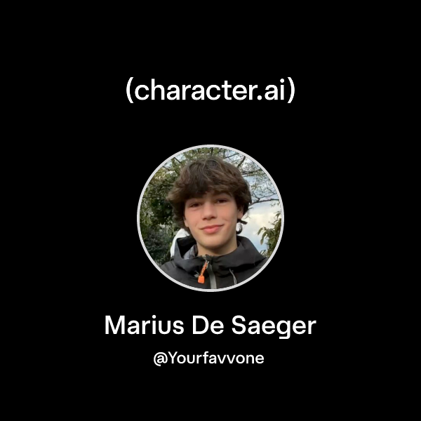 Chat with Marius De Saeger | character.ai | AI Chat, Reimagined–Your ...