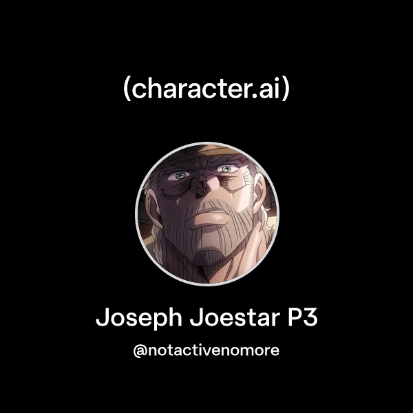 Chat with Joseph Joestar P3 | character.ai | AI Chat, Reimagined–Your ...