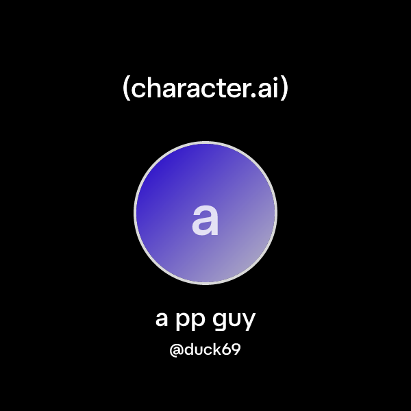 Chat with a pp guy | character.ai | AI Chat, Reimagined–Your Words ...