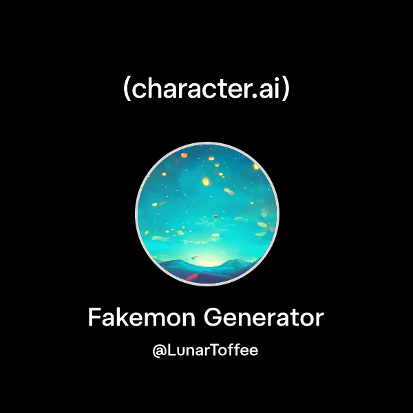 Chat with Fakemon Generator | character.ai | AI Chat, Reimagined–Your ...