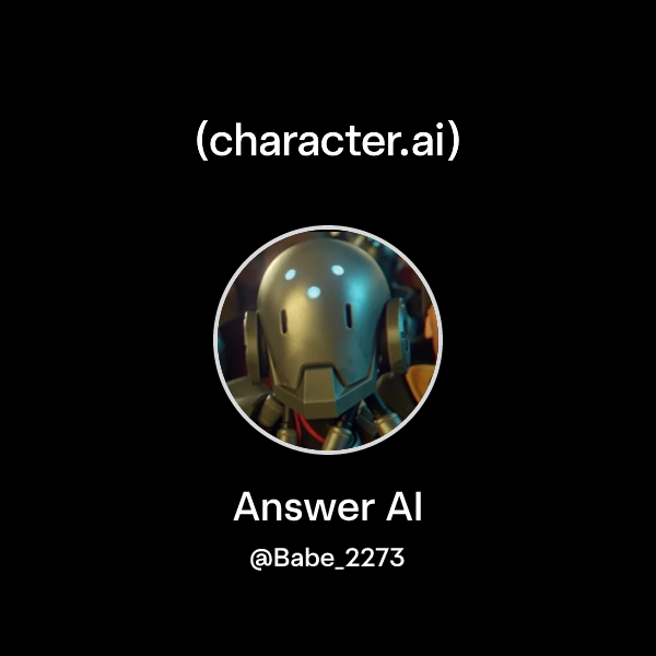 Chat with Answer AI | character.ai | AI Chat, Reimagined–Your Words ...