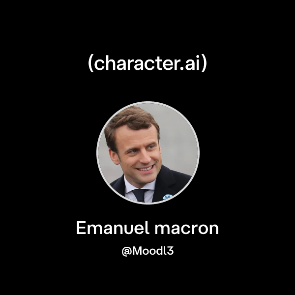 Chat with Emanuel macron | character.ai | AI Chat, Reimagined–Your ...