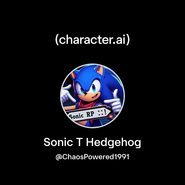 Chat with Sonic T Hedgehog | character.ai | Personalized AI for every ...