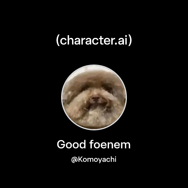 Chat with Good foenem | character.ai | Personalized AI for every moment ...