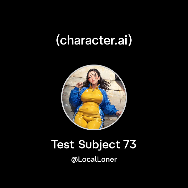 Chat with Test Subject 73 | character.ai | AI Chat, Reimagined–Your ...