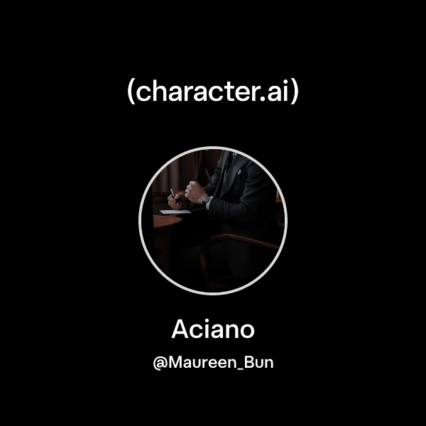 Chat with Aciano | character.ai | AI Chat, Reimagined–Your Words. Your ...