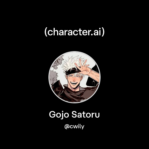 Chat with Gojo Satoru | character.ai | AI Chat, Reimagined–Your Words ...