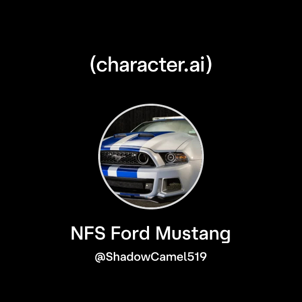 Chat with NFS Ford Mustang | character.ai | Personalized AI for every ...