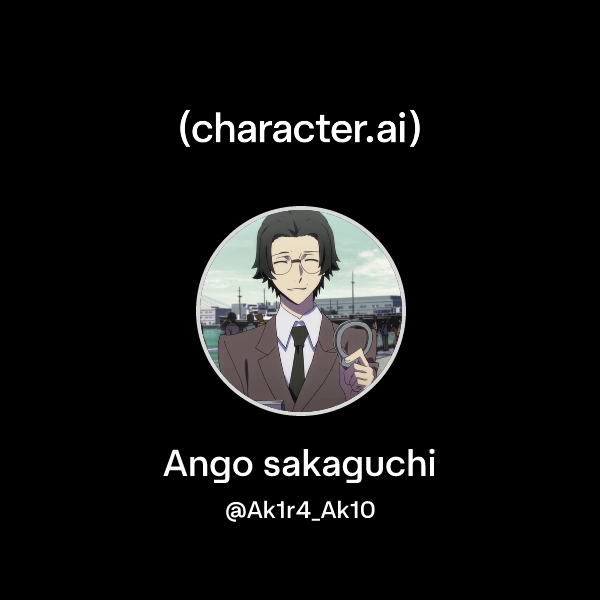 Chat with Ango sakaguchi | character.ai | AI Chat, Reimagined–Your ...