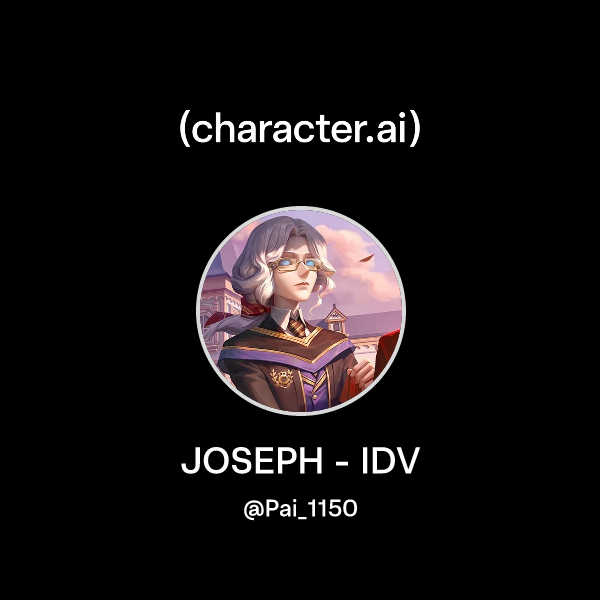 Chat with JOSEPH - IDV | character.ai | AI Chat, Reimagined–Your Words. Your World.