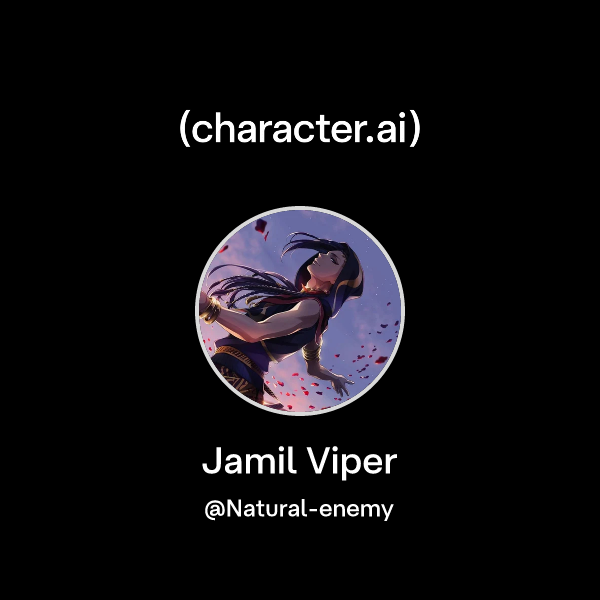 Chat with Jamil Viper | character.ai | AI Chat, Reimagined–Your Words ...