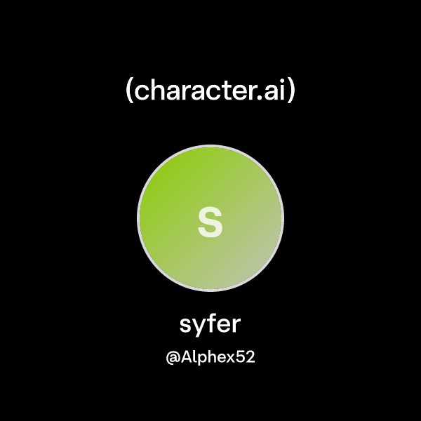 Chat with syfer | character.ai | Personalized AI for every moment of ...